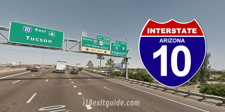 The Best Overnight Stopover Exits Along I-10 in Arizona | I-10 Exit Guide